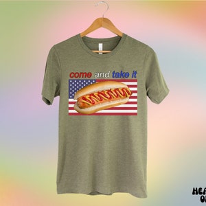 Funny July 4th Glizzy Come and Take It T-shirt, Unhinged Y2K Meme ...