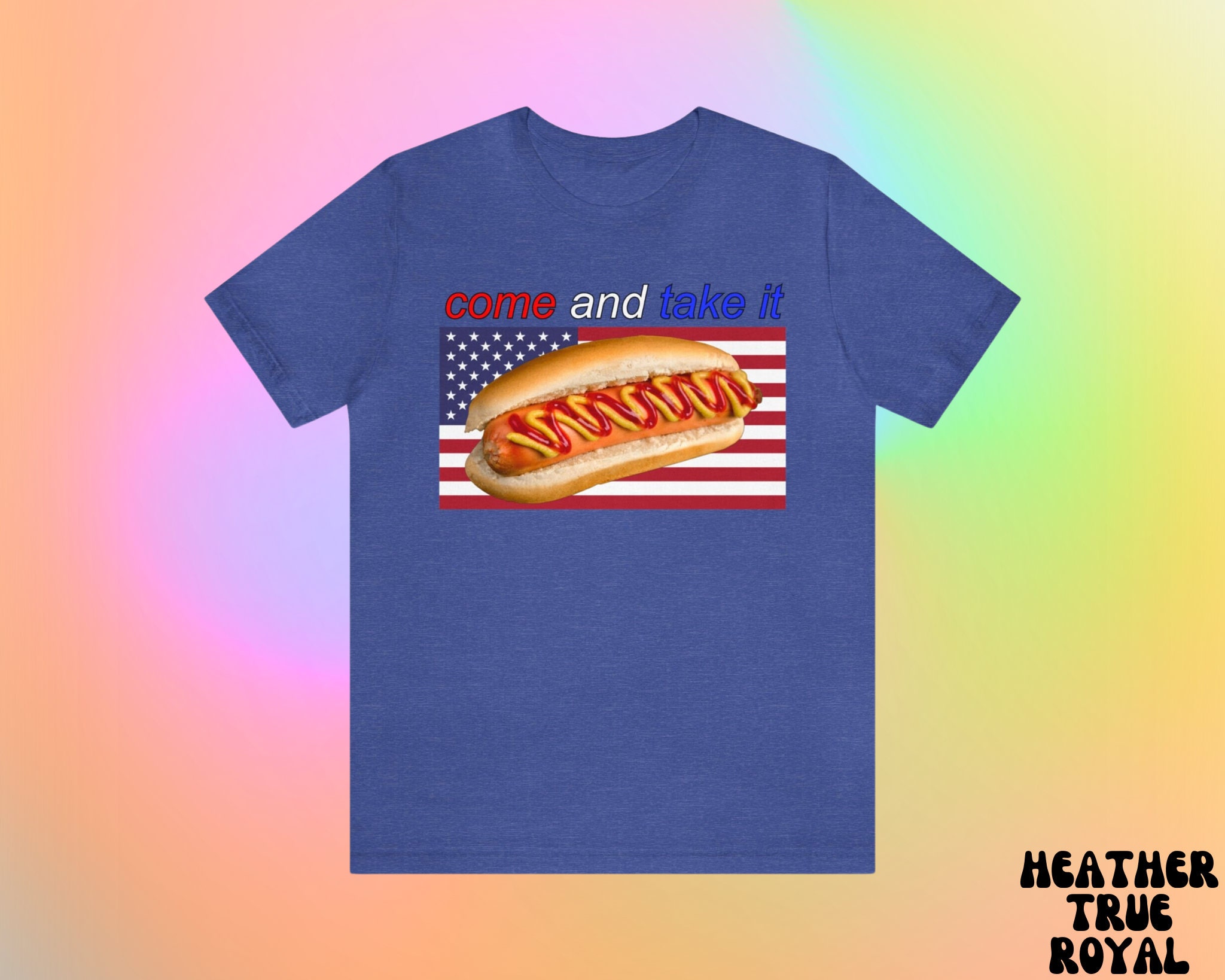 Funny July 4th Glizzy Come and Take It T-shirt, Unhinged Y2K Meme ...
