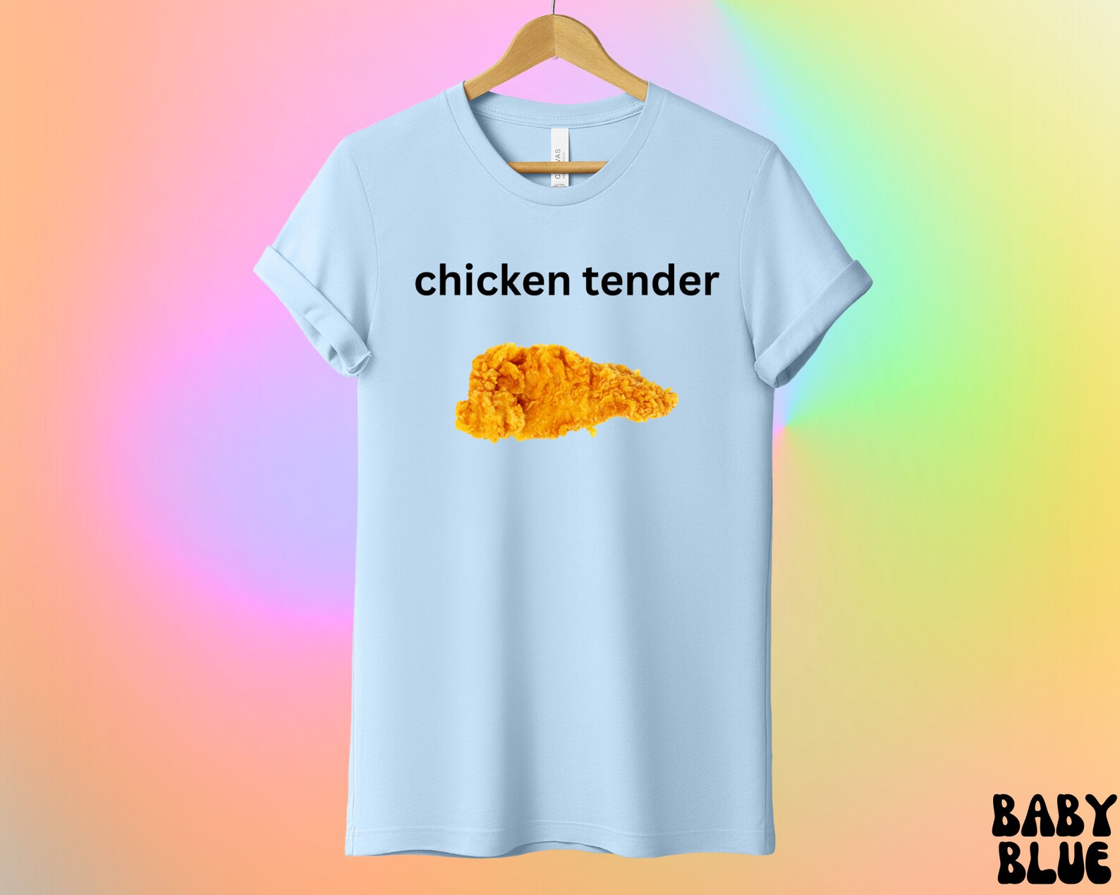 Ridiculous Chicken Tender Funny Shirt Unhinged Gen Z Y2k Meme - Etsy