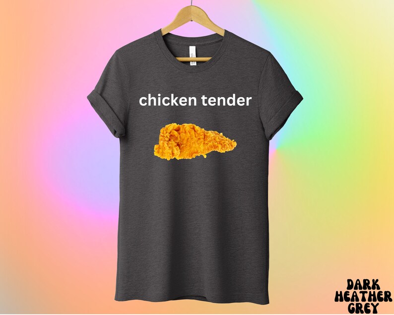 Ridiculous Chicken Tender Funny Shirt Unhinged Gen Z Y2k Meme - Etsy