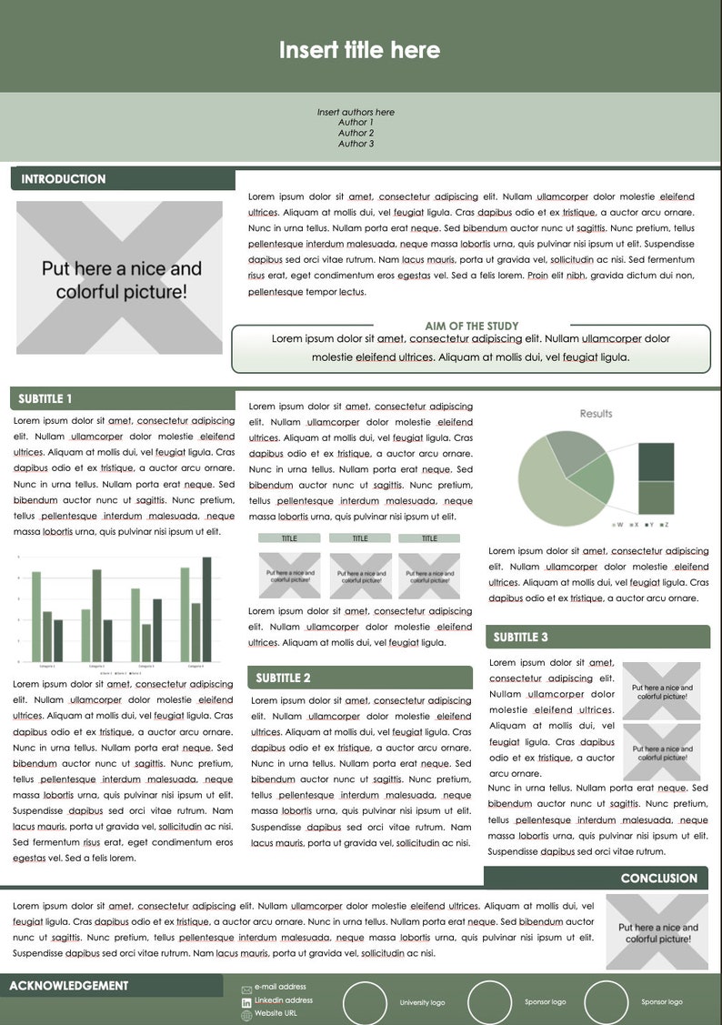 High-quality Scientific Poster Model - Etsy