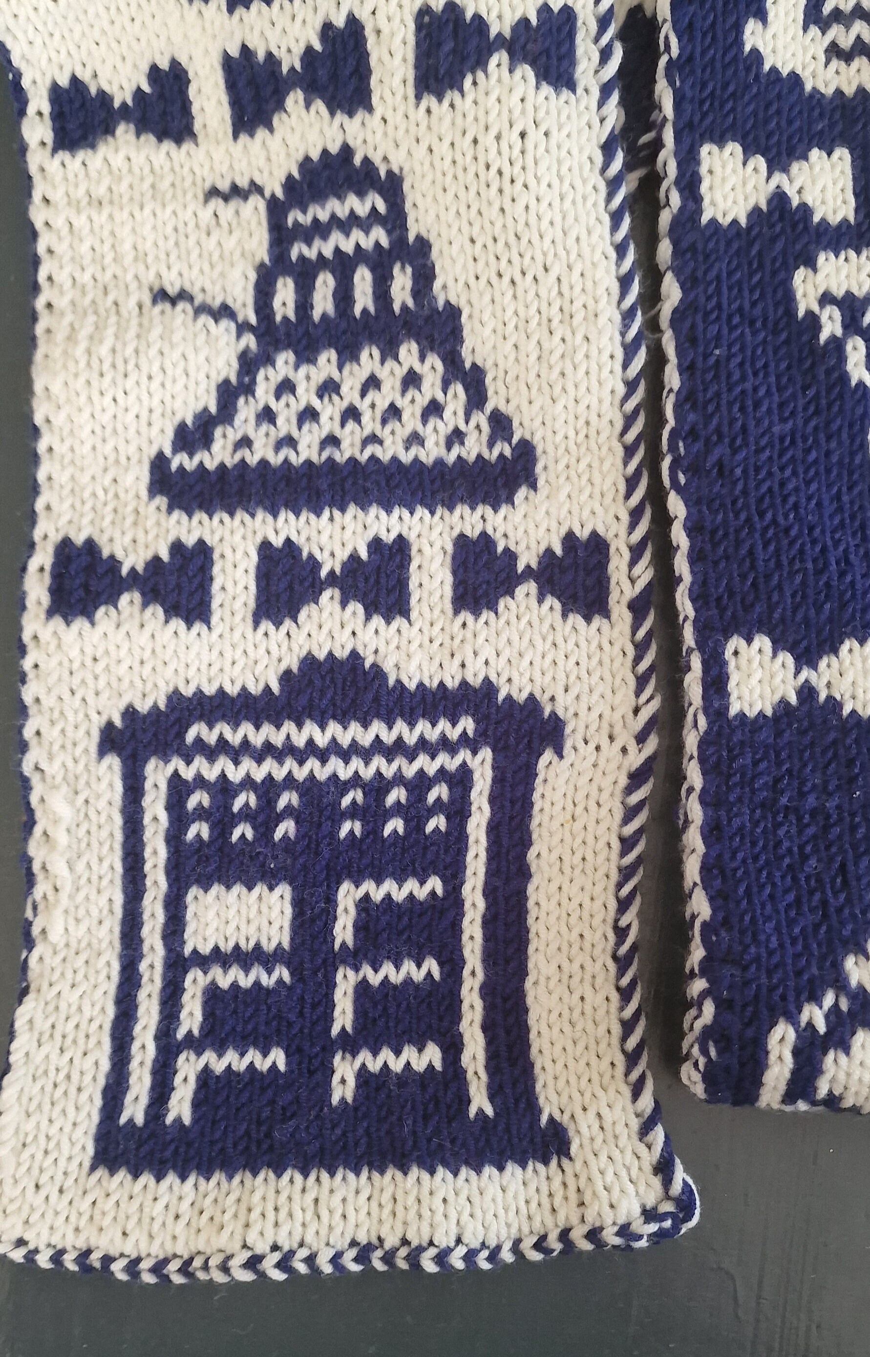 Doctor Who Double Knit Scarf - Etsy