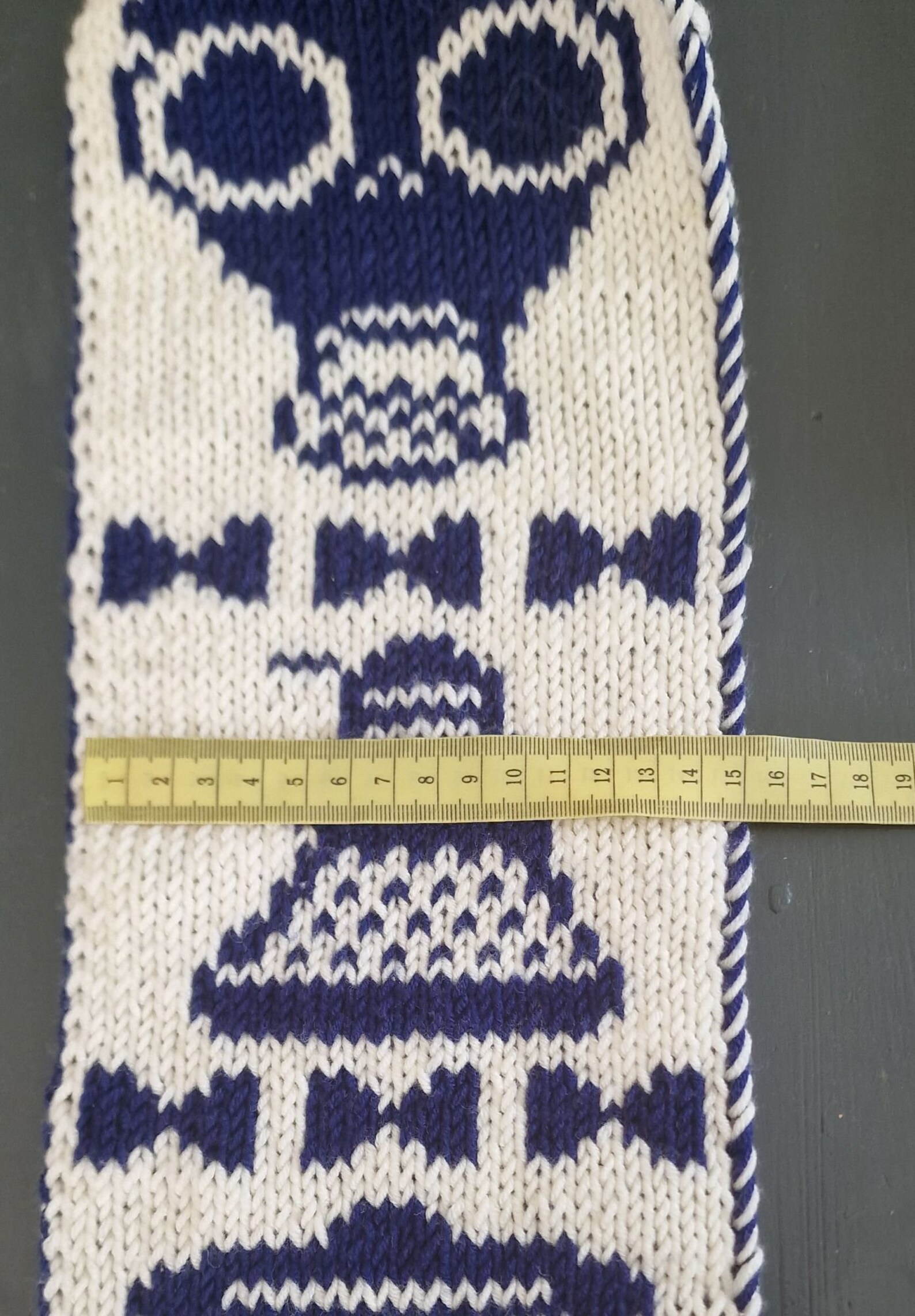 Doctor Who Double Knit Scarf - Etsy