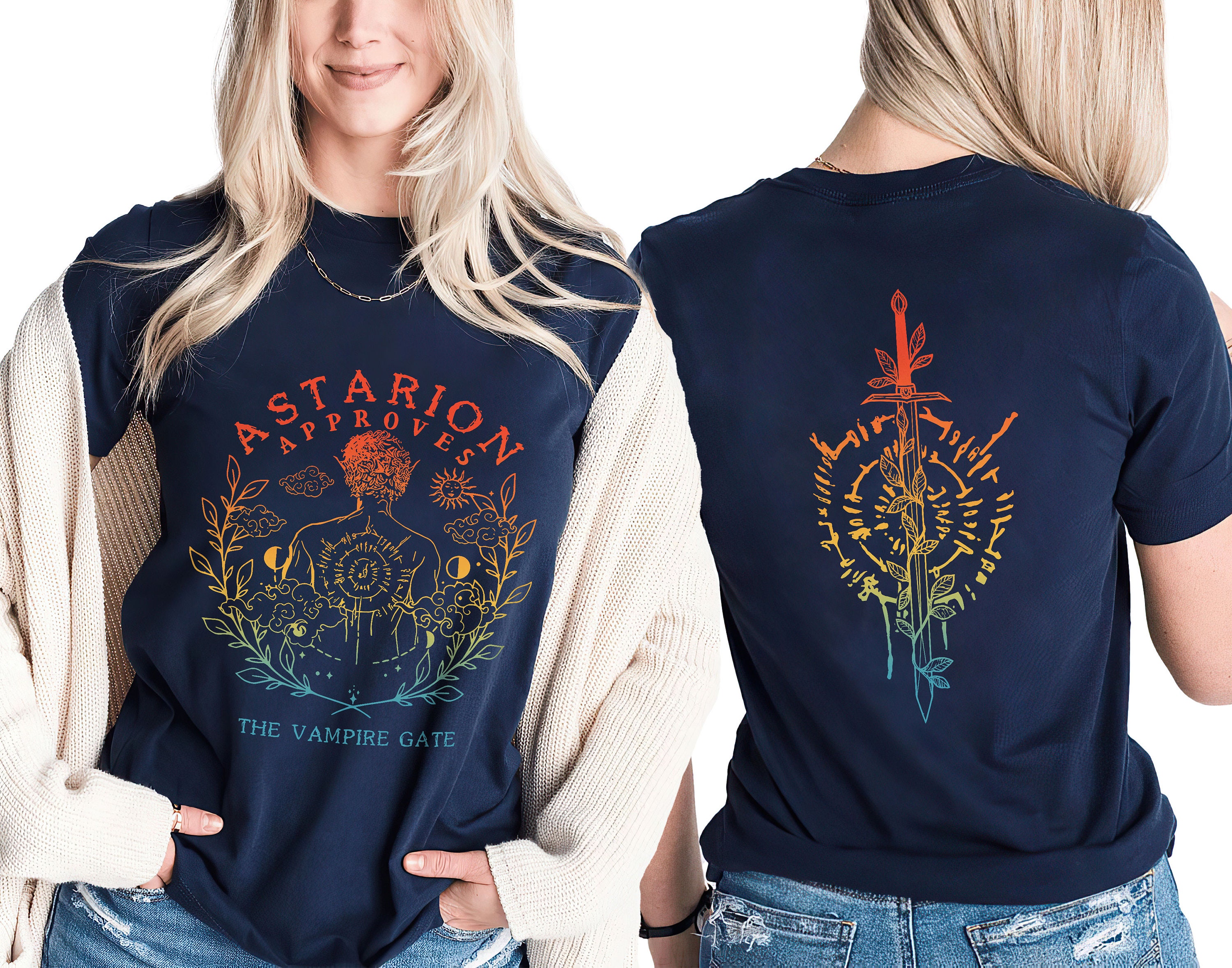 Retro Astarion Baldurs Gate Shirt, Gate Sleeve Design, Astarion Baldurs ...