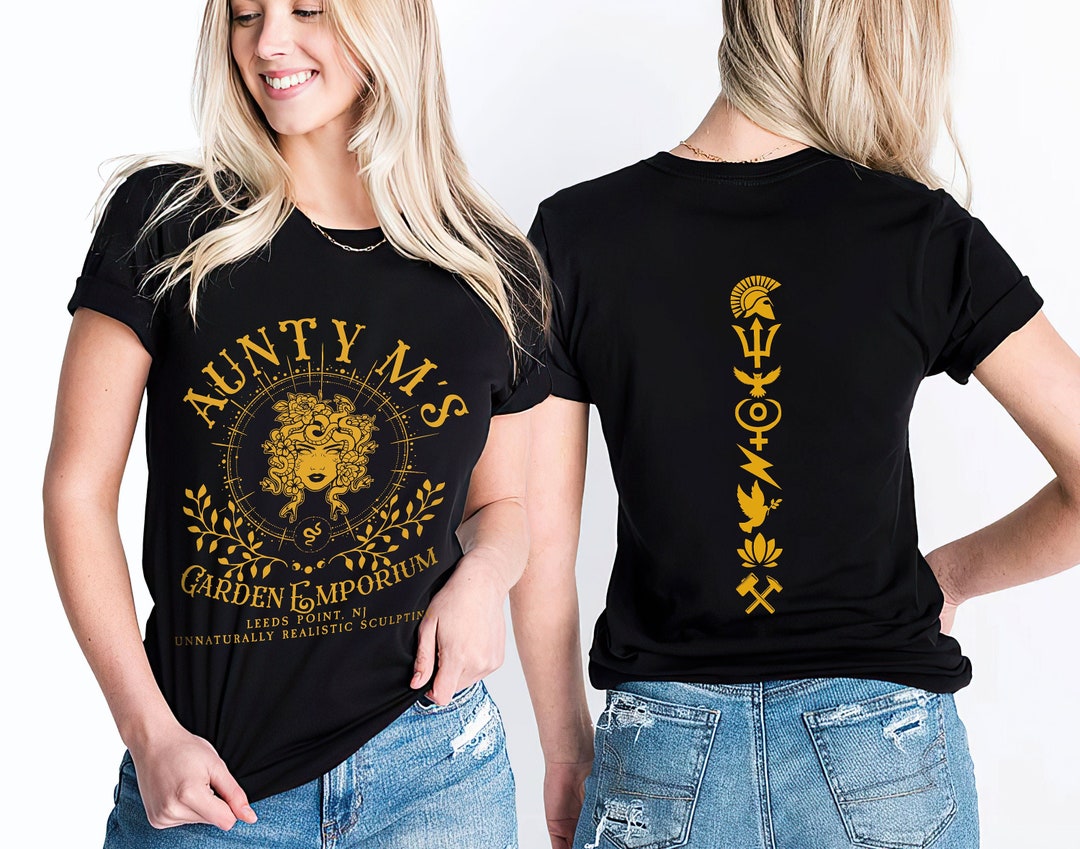 Percy Jackson Shirt Aunty Medusa Inspired Shirt, Book Lover Shirt, Rick ...