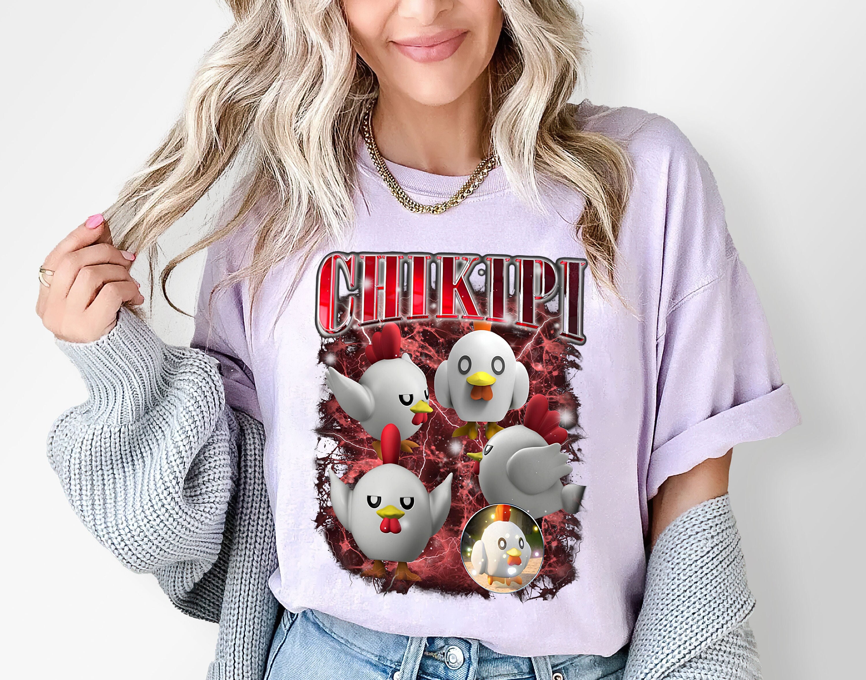 Cute Palworld Chikipi T-shirt, Chikipi Grizzbolt Shirt, Palworld ...