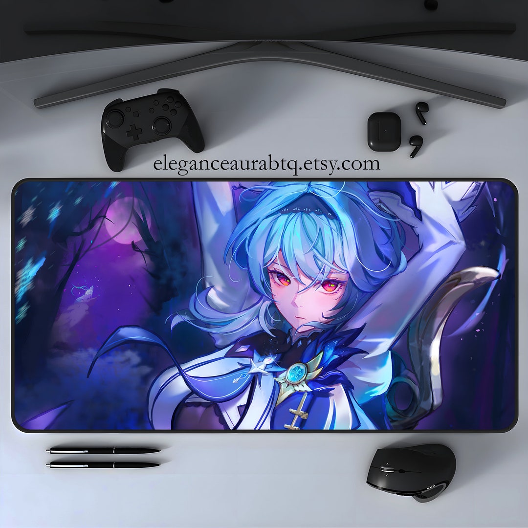 Eula Mouse Pad, Genshin Impact Desk Mat, Desk Acsessories, Gaming Mouse ...