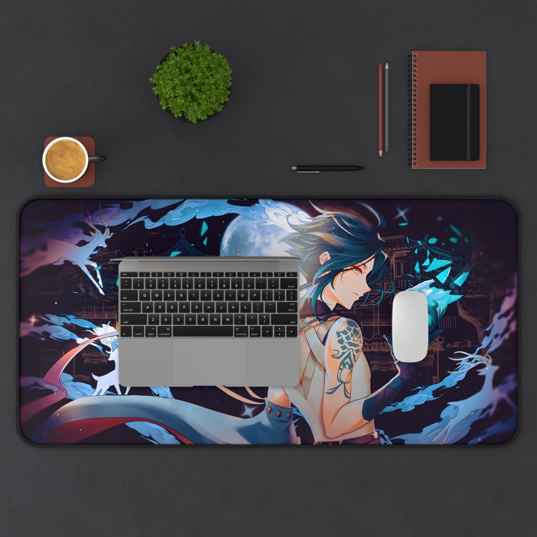 Xiao Mouse Pad, Genshin Impact Desk Mat, Gaming Acsessories, Gift to ...