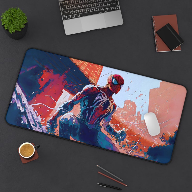 Spider-man Mouse Pad, Marvel Desk Mat, Acsessories for Gaming, Gift ...