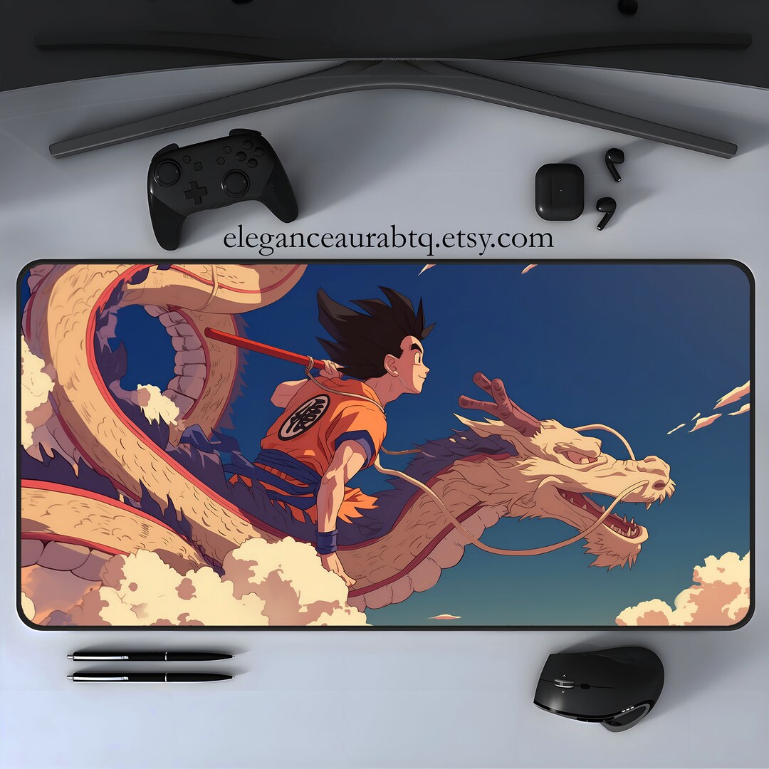 Goku Dragon Ball Mouse Pad Anime Desk Mat, Gaming Gifts, XXL Mouse Mat ...