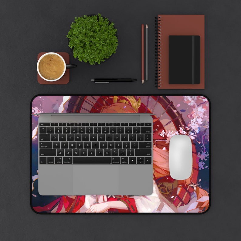 Yae Miko Mouse Pad, Genshin Impact Mat, Gaming Mousemat, Acsessories ...