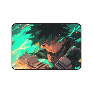 Deku (izuku Midoriya) | My Hero Academia Mouse Pad - Anime Desk Mat ...