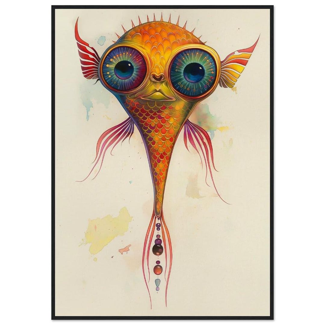 Dreamy Fish Wall Art - Etsy