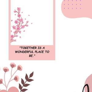 PINK PASTEL TEMPLATE - Etsy