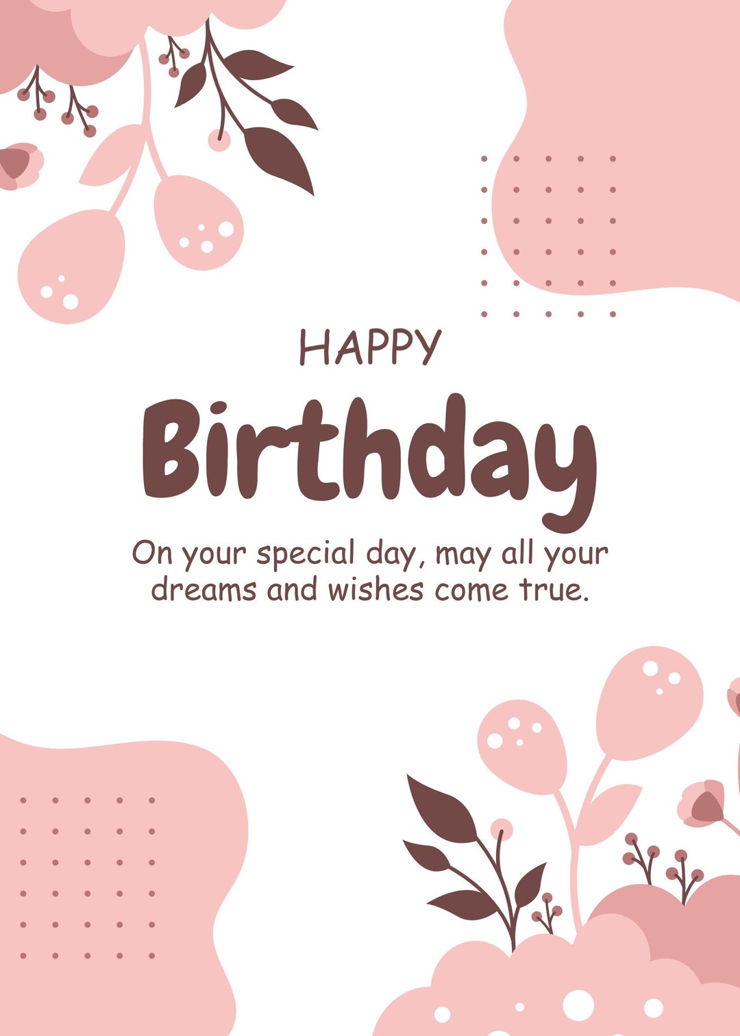 PINK PASTEL TEMPLATE - Etsy