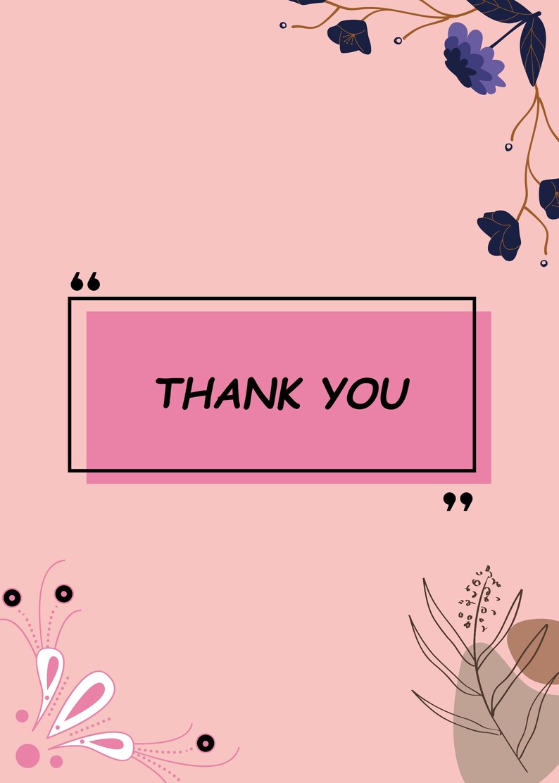 PINK PASTEL TEMPLATE - Etsy