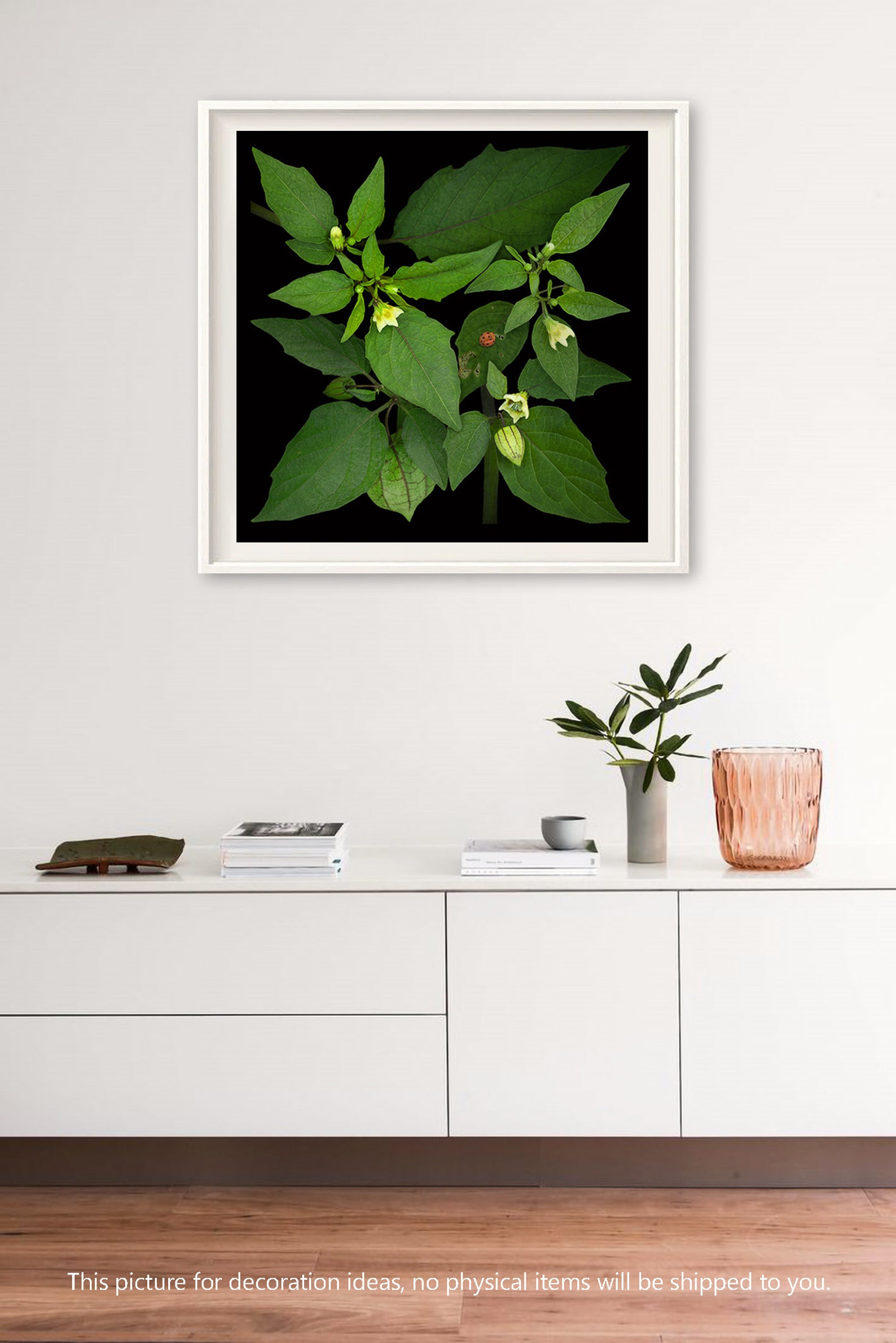 Balloon Cherry in Square Fine Art Botanical Printable Photo for Home ...