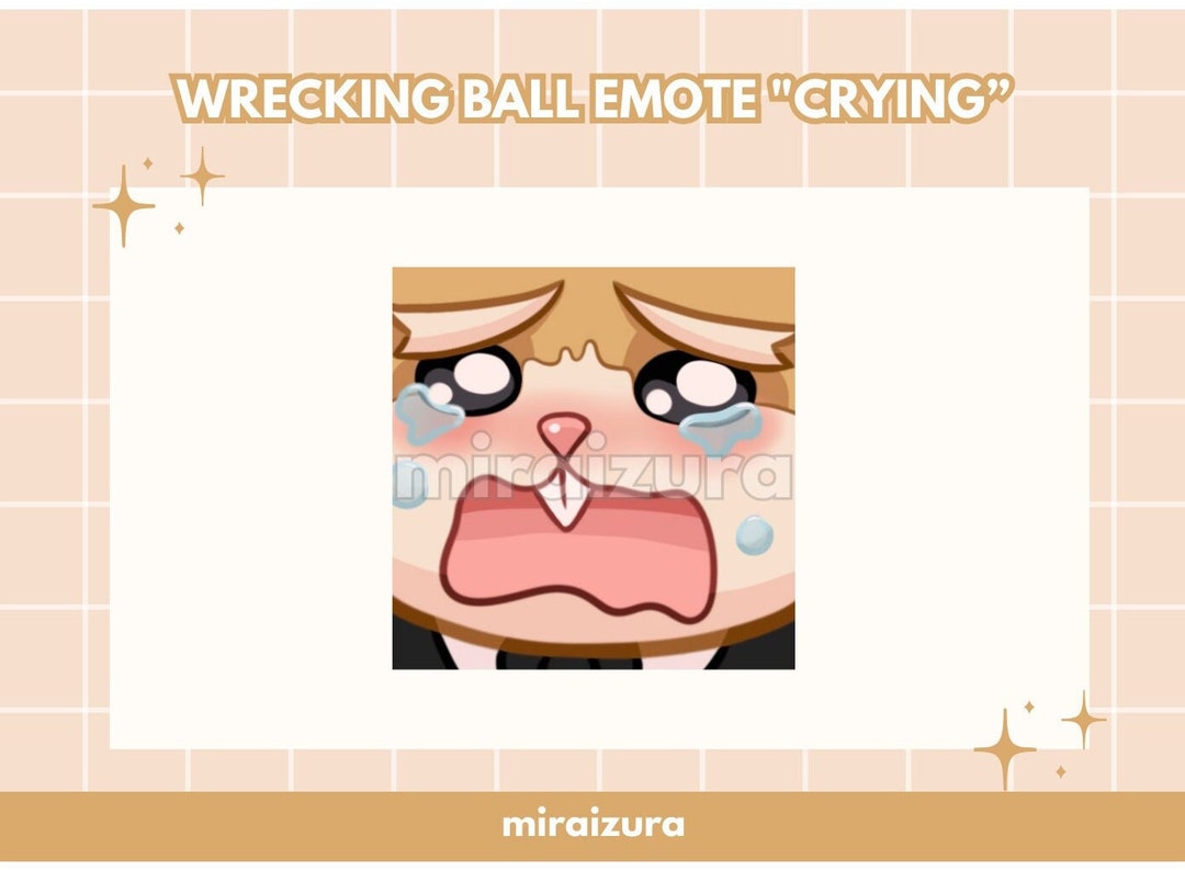 Wrecking Ball (hammond) - Overwatch Emote "crying" for Twitch/discord ...