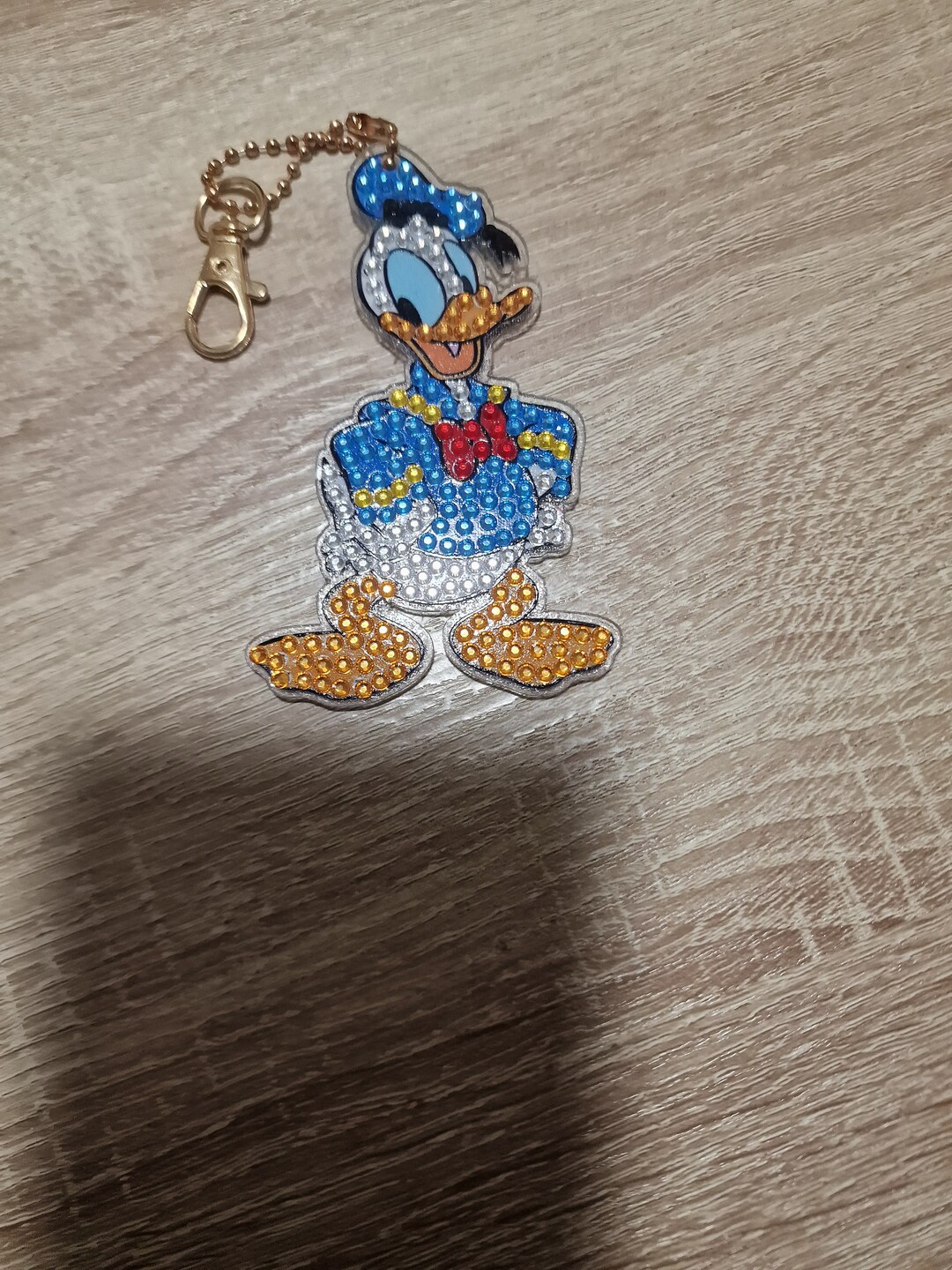 Donald Duck Key Ring - Etsy