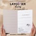 BTS V Layover Diary - A5 Size Hardbound Journal With Free Stickers and ...