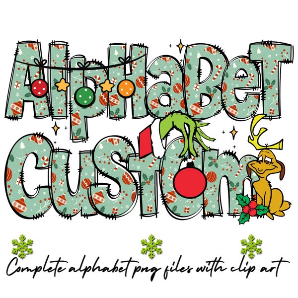 Doodle Letters - Etsy