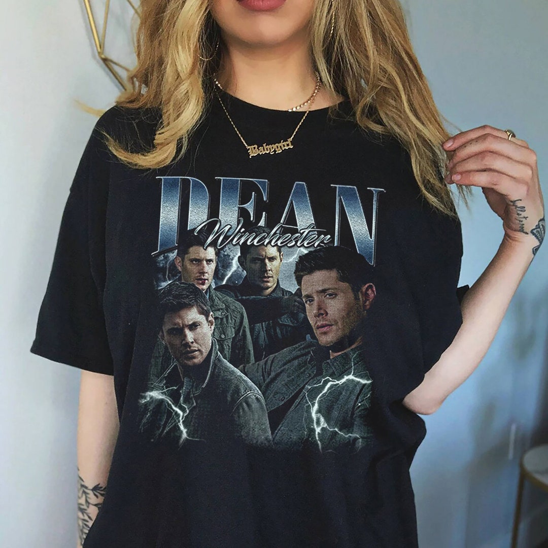 Dean Winchester Retro Vintage Comfort Colors Shirt, Dean Winchester ...