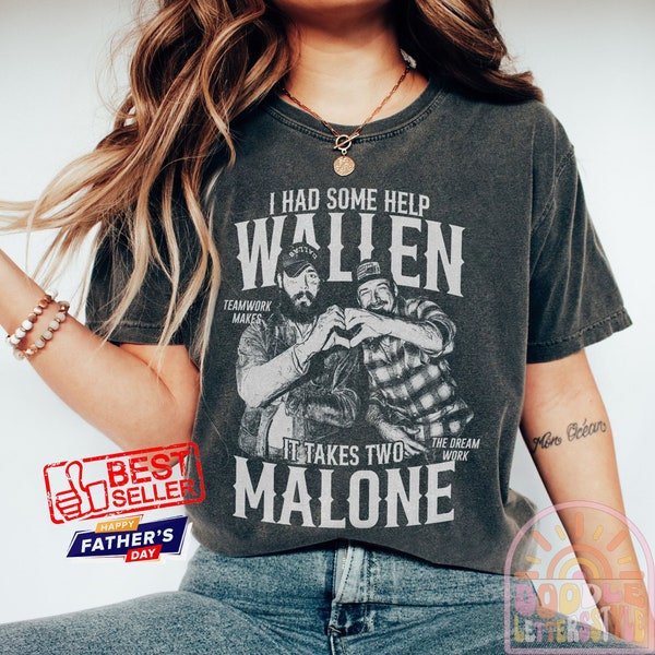 Post Malone & Morgan Wallen Shirt - Etsy