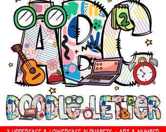 Doodle Happy Last Day of School PNG Digital Design, School Clipart for ...