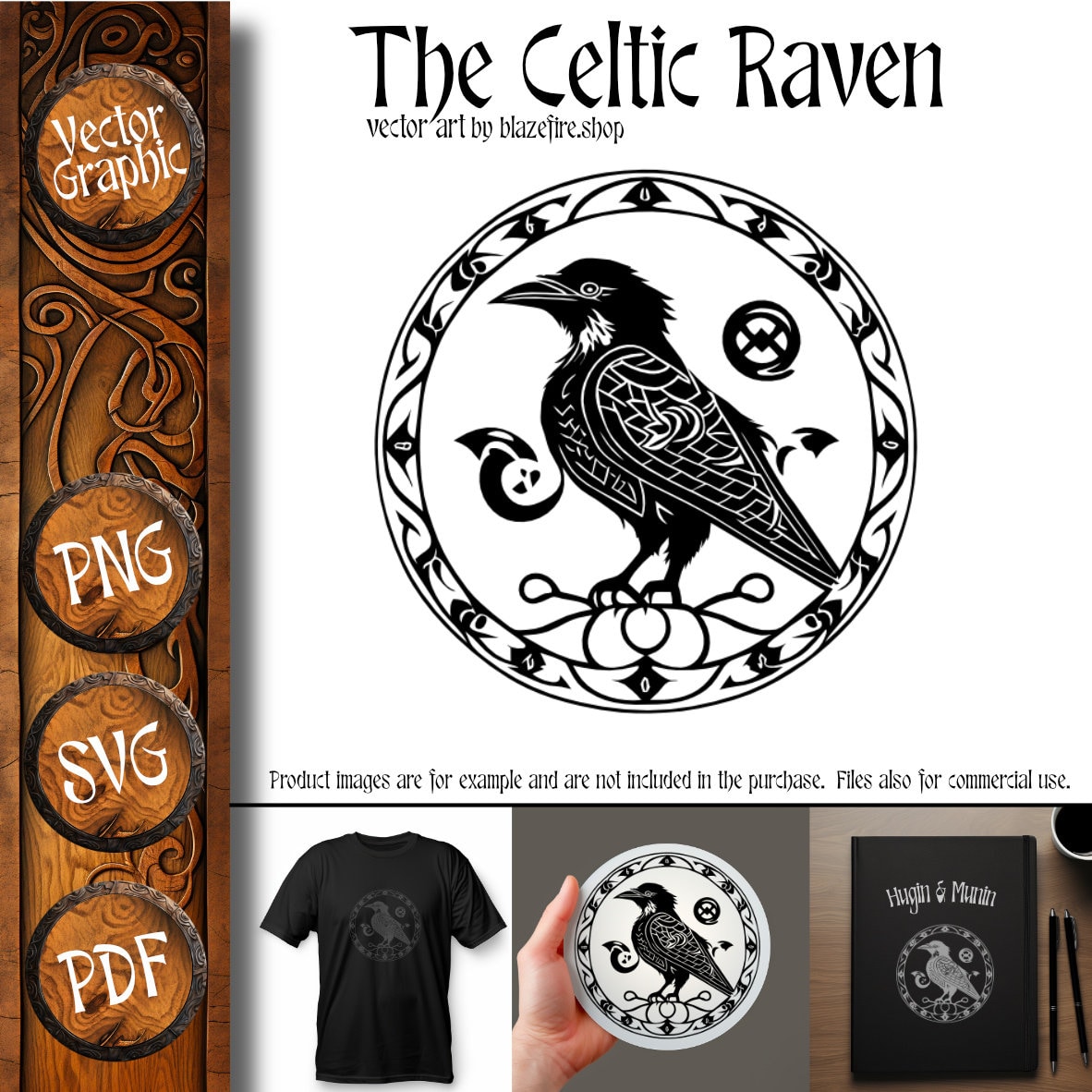 Celtic Raven Symbol
