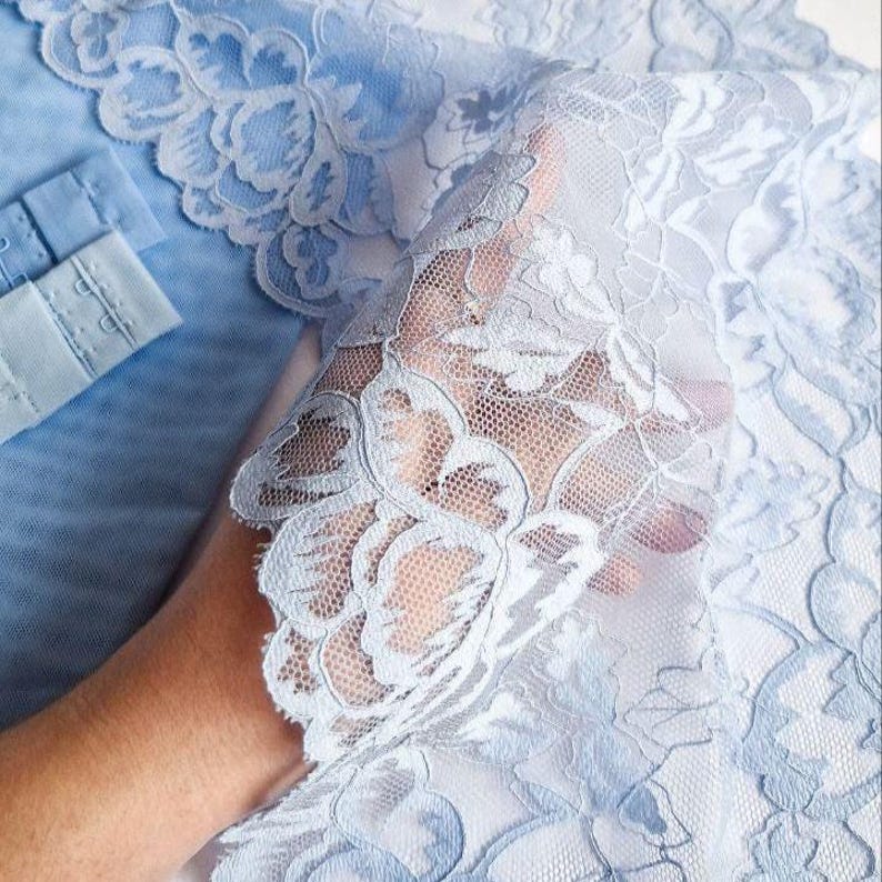 Handmade Lace Lingerie Set, Sheer Bralette and High-cut Panties - Etsy