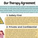 Child Therapy Visual Agreement/contract Counselling School Therapy ...