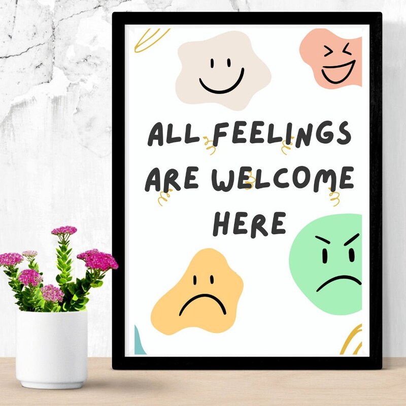 All Feelings Are Welcome - Etsy