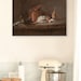 Rustic Traditional Vintage Kitchen Scene Painting Traditional Kitchen ...