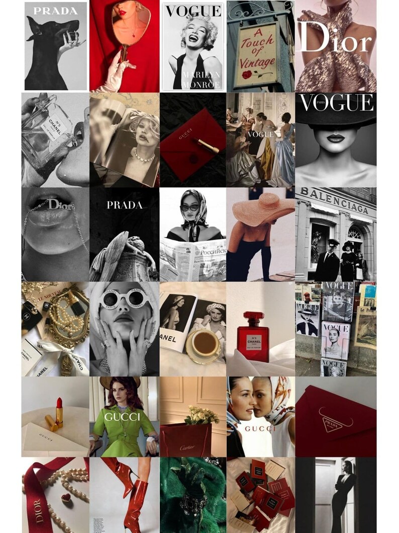 Rich Girl Collage, Picture Collage, , Rich Aesthetic, Wall Collage ...
