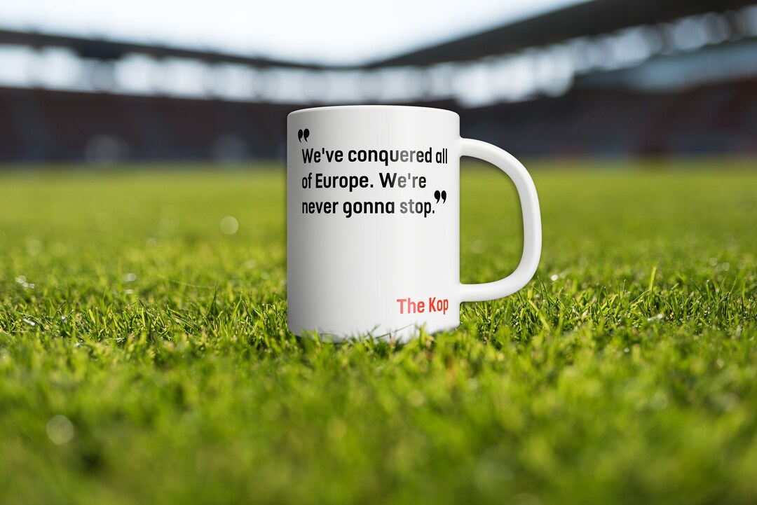 Liverpool Mugs We've Conquered All of Europe YNWA LFC - Etsy