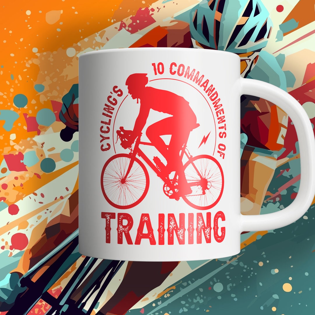 Cycling Mugs Cycling's 10 Commandments - Etsy