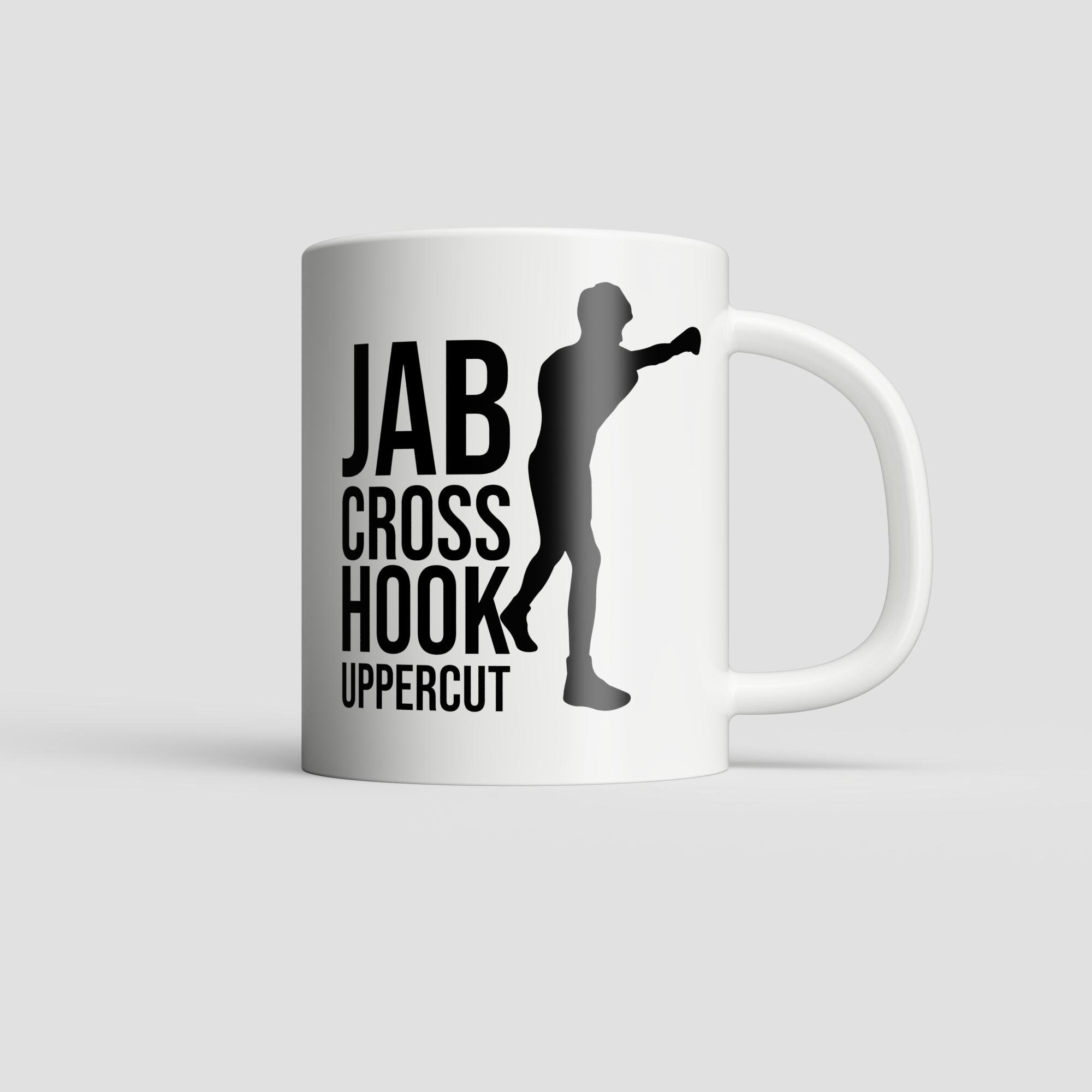 Boxing Mugs Jab Cross Hook Uppercut - Etsy