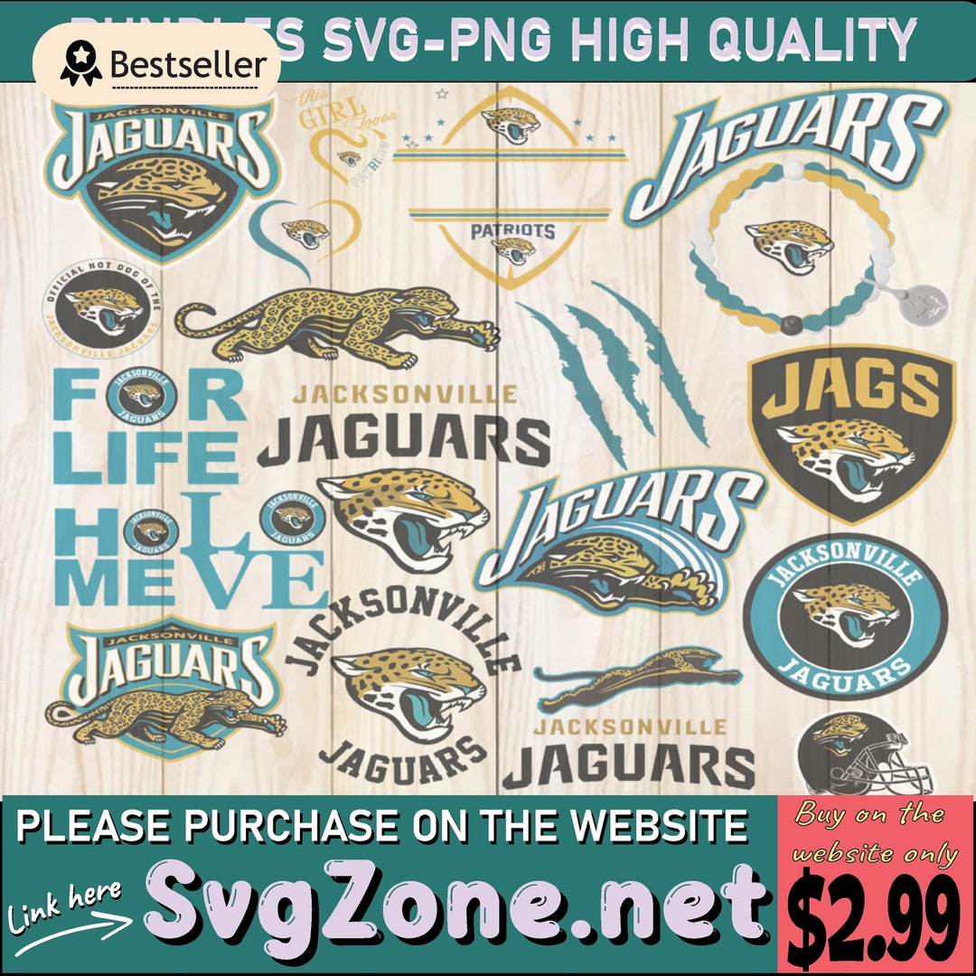 High-quality Svg Files for Cutting Machines Jacksonville Football Team ...