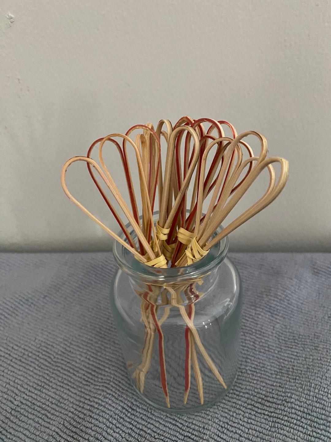 Bamboo Knot Cocktail Picks: Eco-friendly Appetizer Skewers, Set of 10 ...