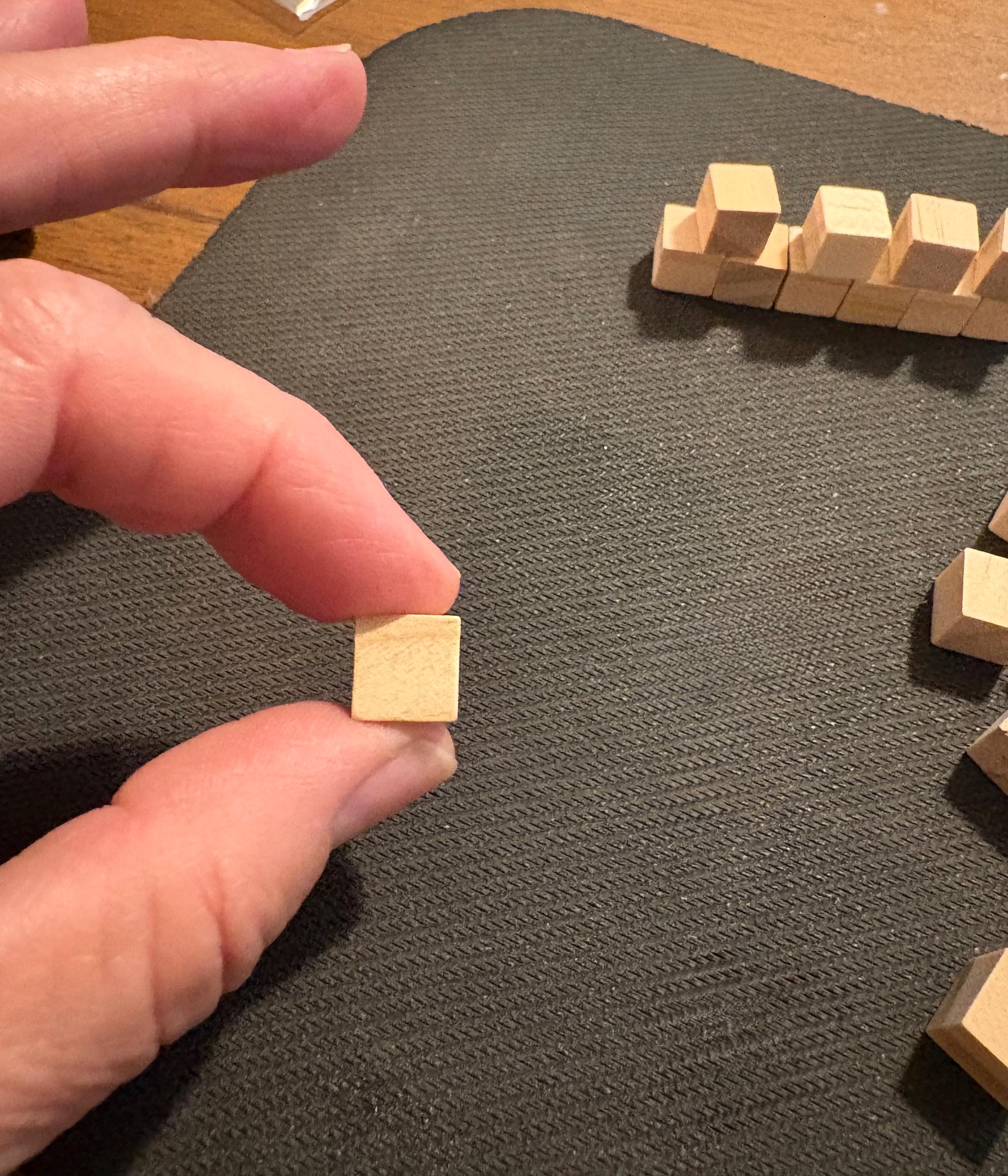 Unfinished Wood Cubes: Miniature Craft Blocks for DIY & Dollhouses - Etsy