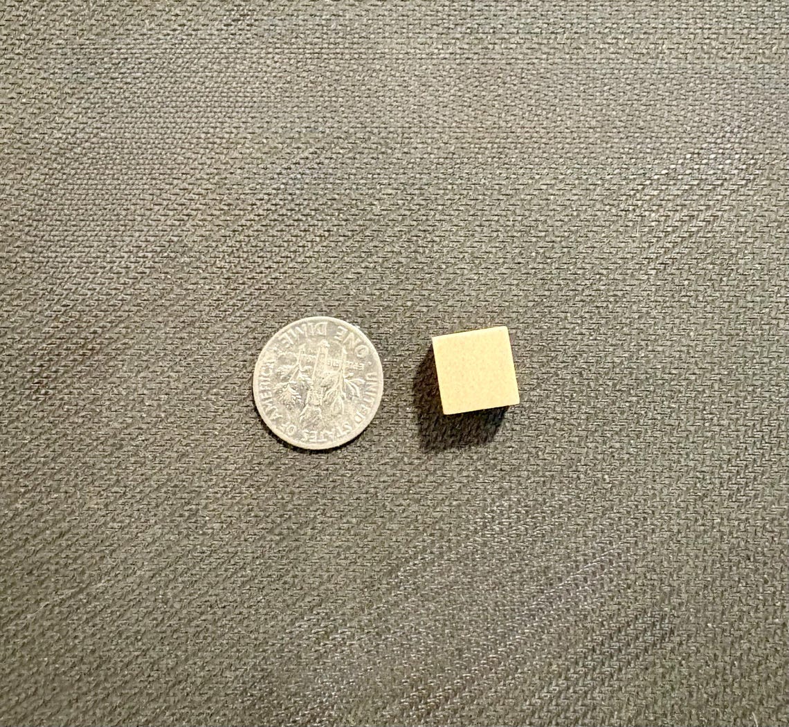 Unfinished Wood Cubes: Miniature Craft Blocks for DIY & Dollhouses - Etsy