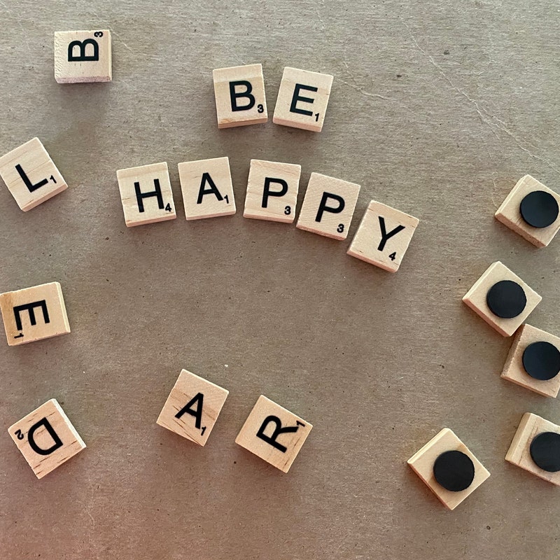 Scrabble Tile Magnet - Etsy