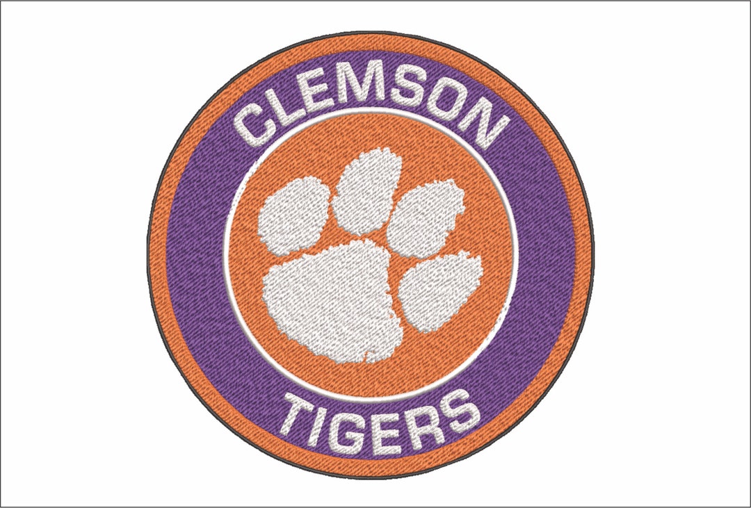 Clemson Tigers Logo Clemson University Embroidery Digital - Etsy