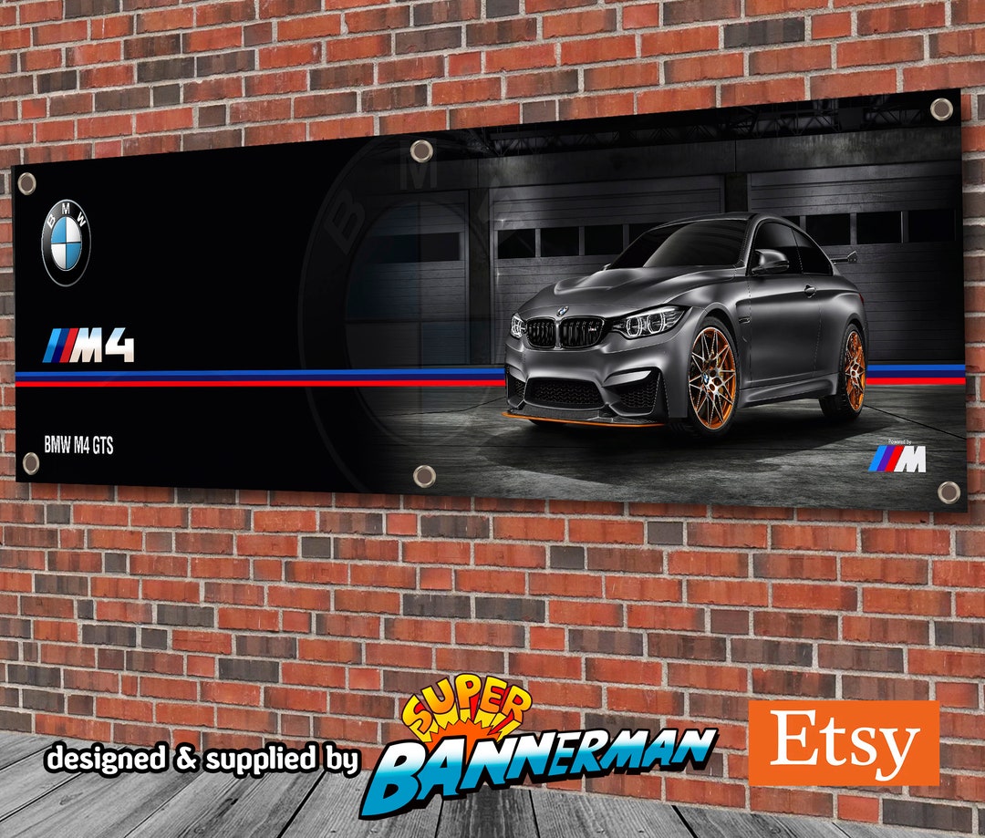 BMW M4 GTS PVC Banner for Garage, Workshop, Showroom Etc - Etsy
