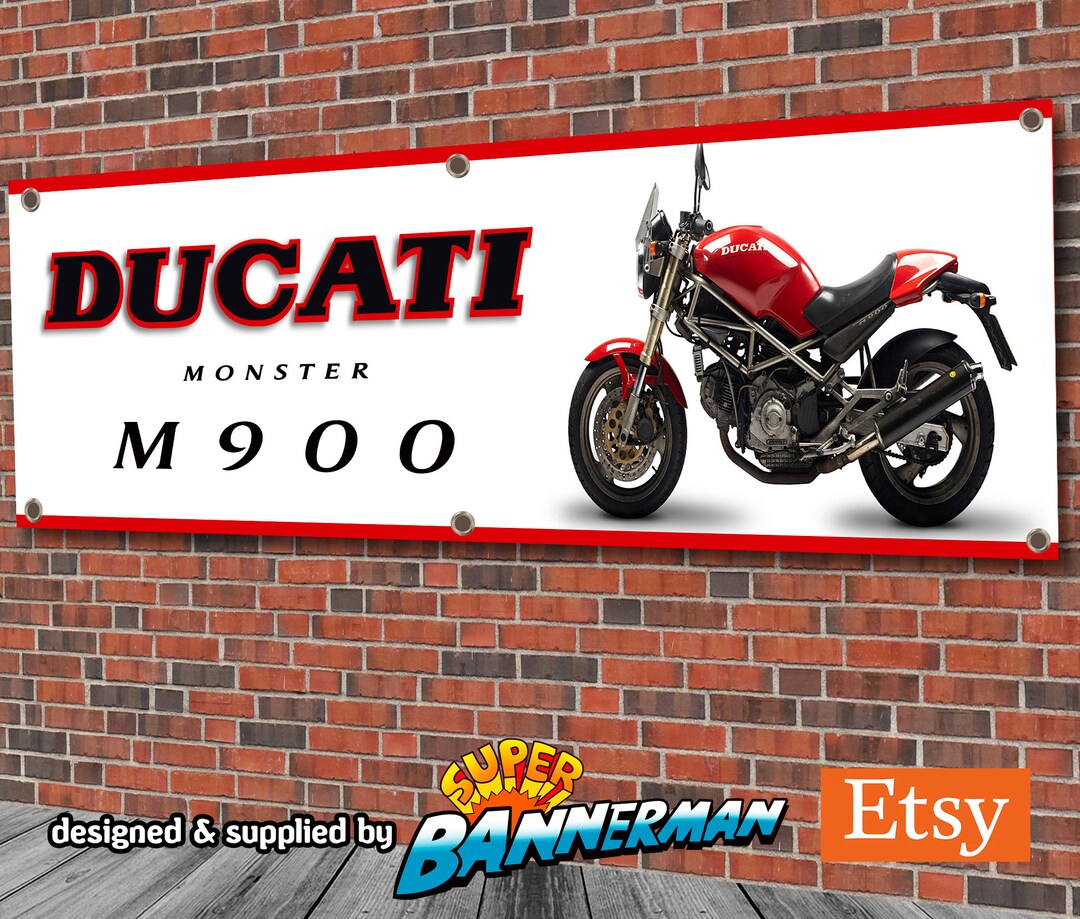 Ducati Monster M900 Banner for Garage, Workshop, Showroom Etc - Etsy
