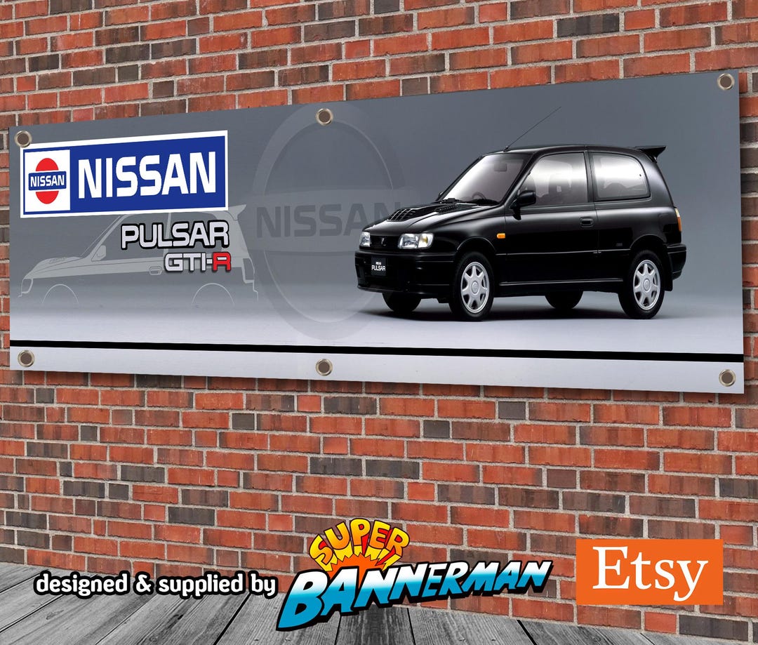 Nissan Pulsar GTI-R PVC Banner for Garage, Workshop, Showroom Etc - Etsy