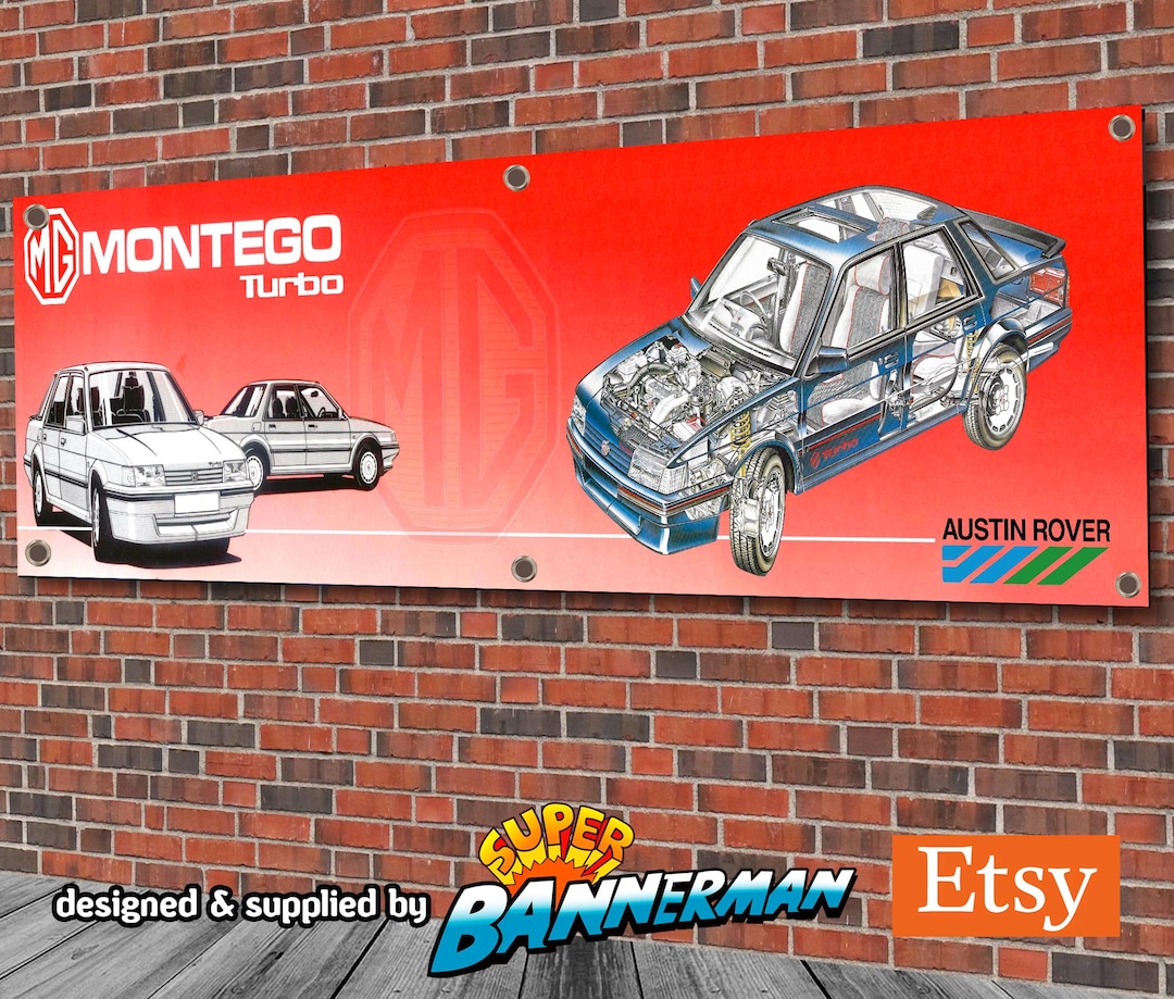 MG Montego Turbo Banner for Garage, Workshop, Showroom Etc, - Etsy