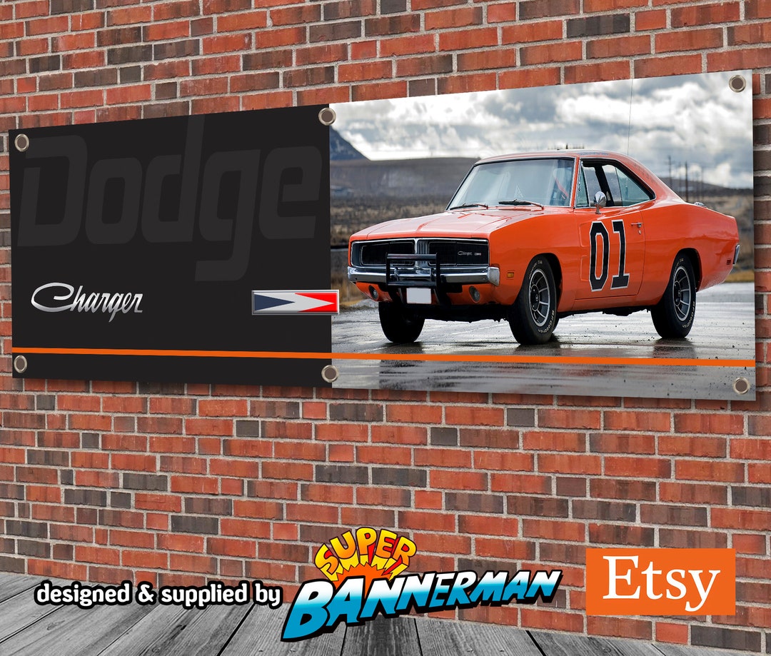 Dodge Charger Banner for Garage, Workshop, Showroom Etc - Etsy