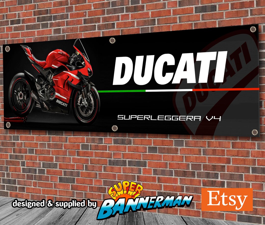 Ducati Superleggera V4 Banner for Garage Workshop Showroom - Etsy