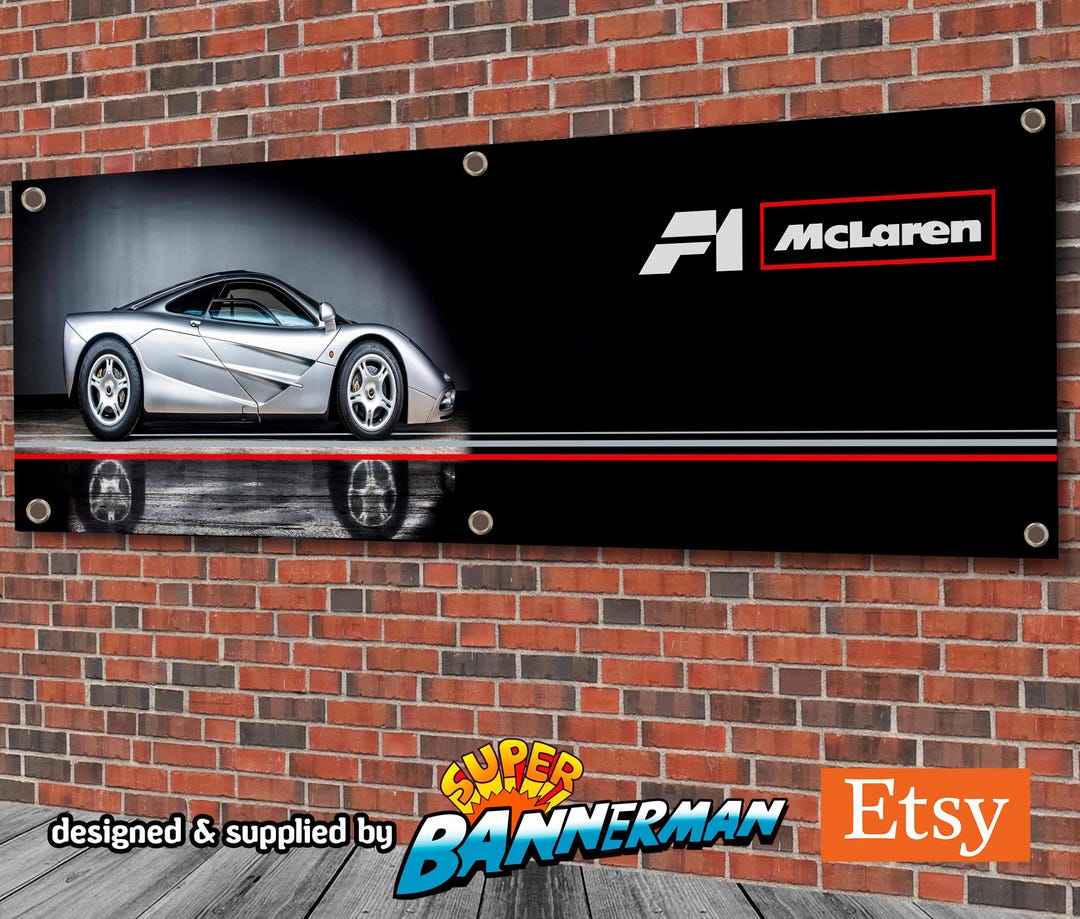 Mclaren F1 Banner for Garage, Workshop, Showroom Etc - Etsy
